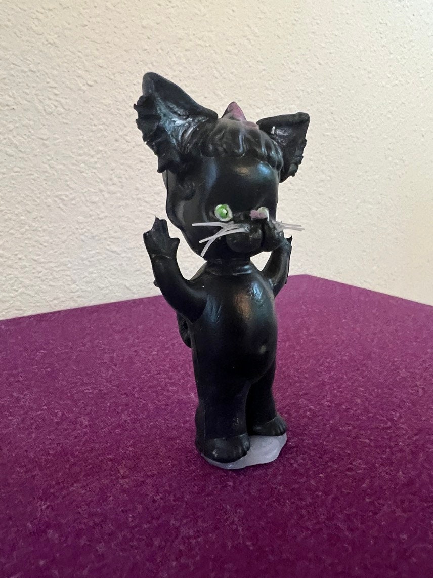Black Cat Kewpie Doll - Etsy