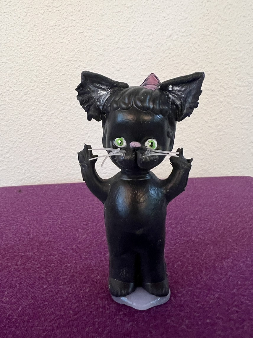 Black Cat Kewpie Doll - Etsy