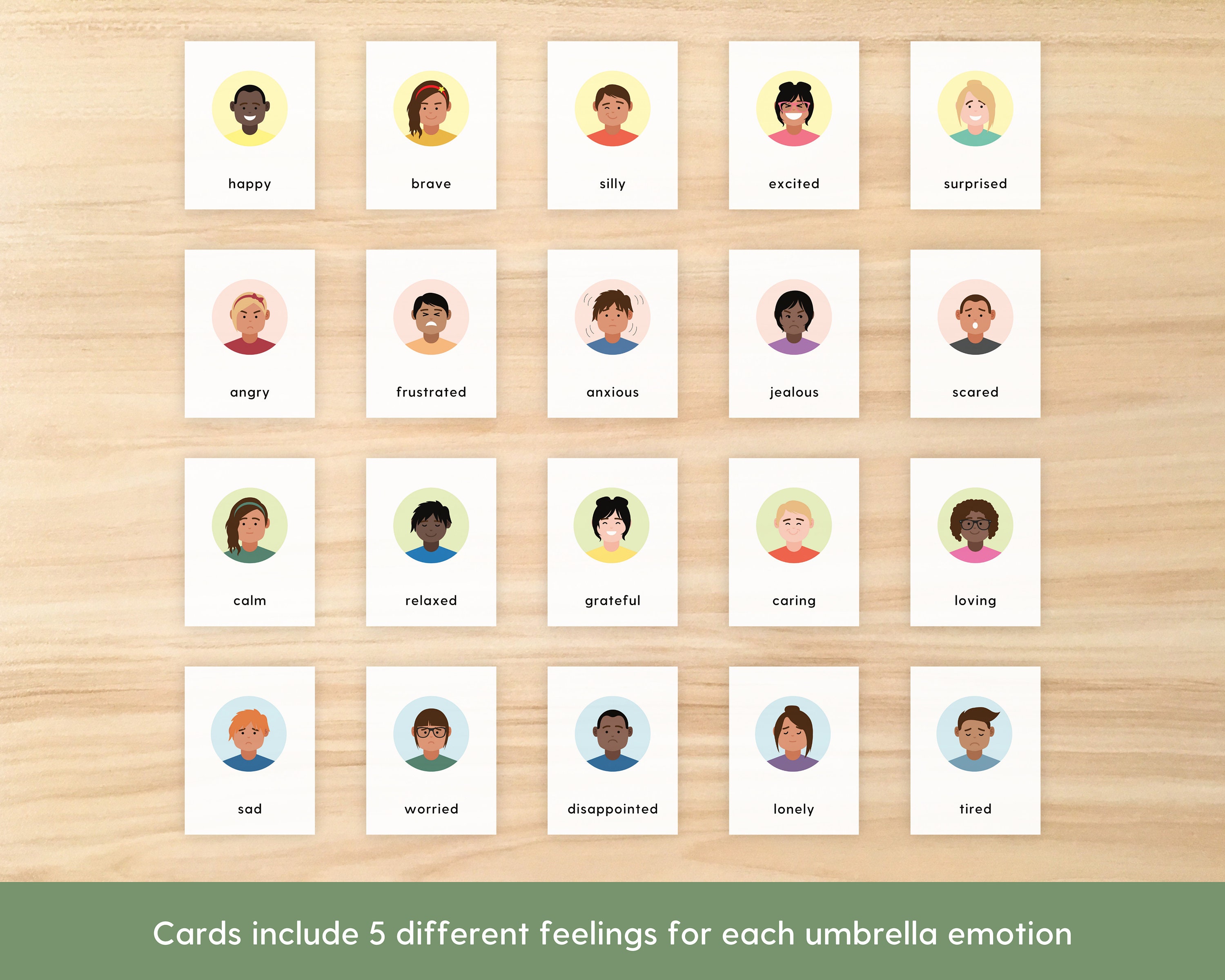 Feelings Kit for Kids Calm Down Corner Mindfulness | Etsy