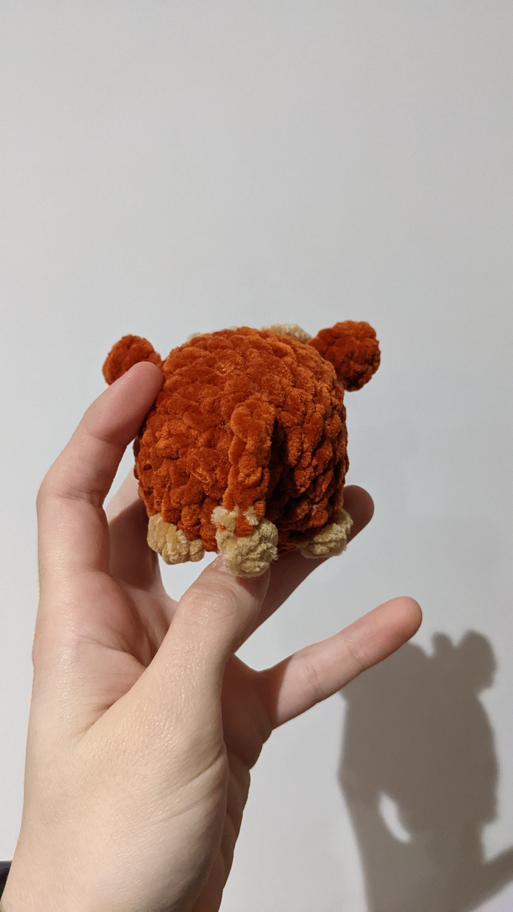 Crochet Highland Cow// Worry Cow// Stress Ball// Gift for Friend ...