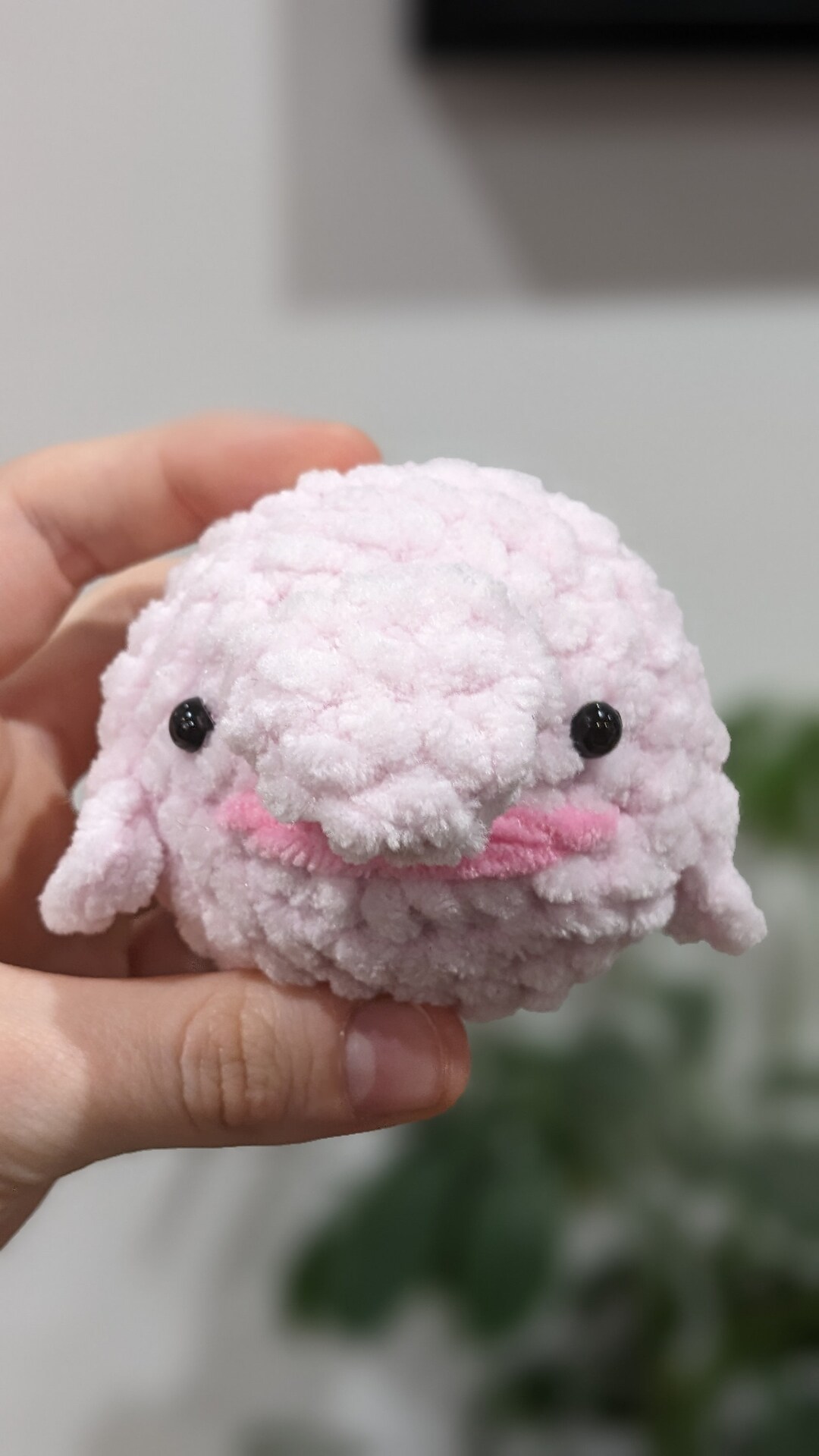 Crochet Blob Fish// Worry Blobfish// Stress Ball// Gift for Friend ...