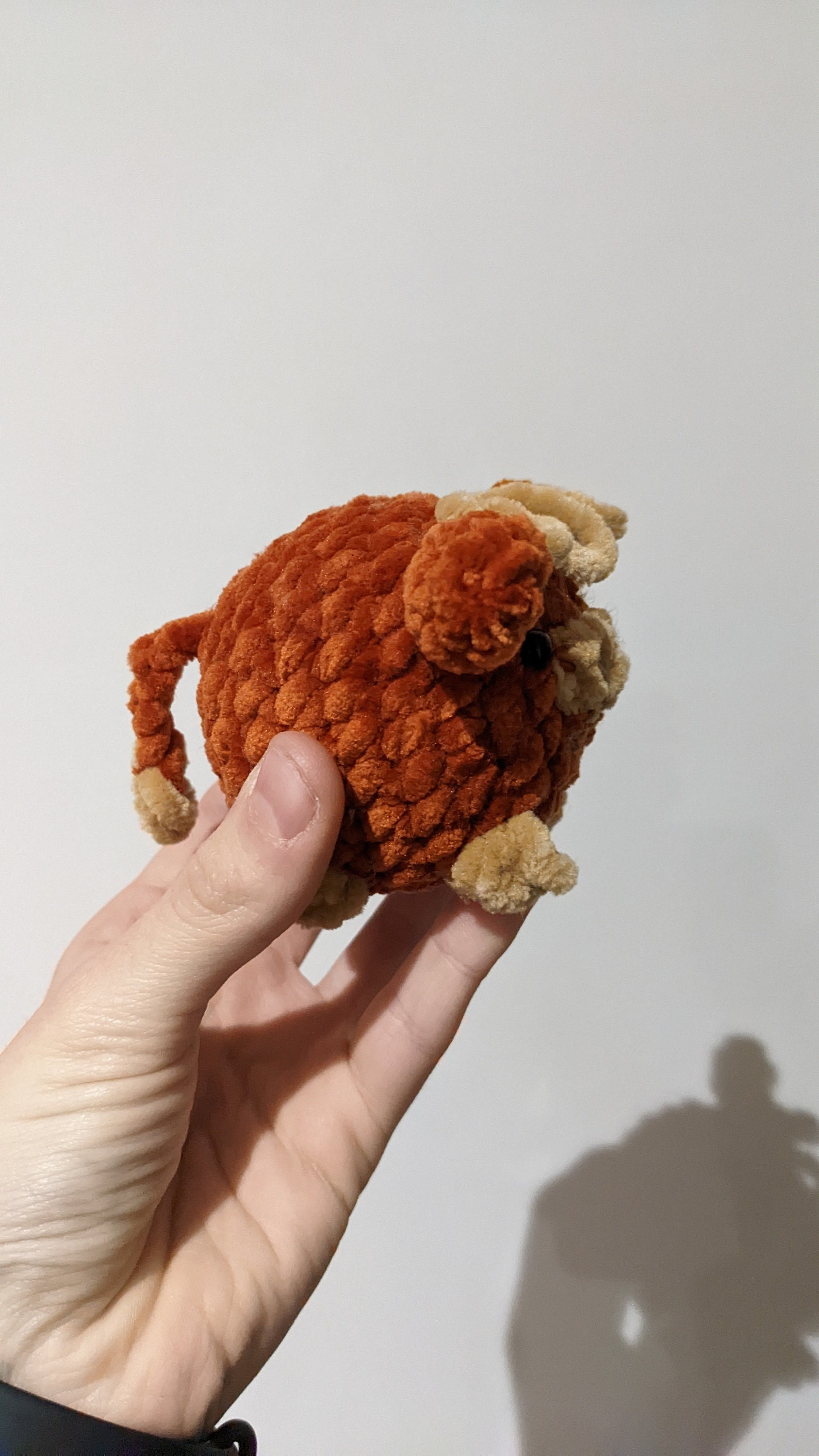 Crochet Highland Cow// Worry Cow// Stress Ball// Gift for Friend ...