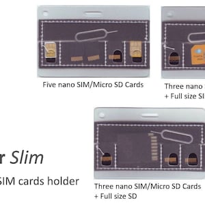 Cardgear Slim - the Thinnest Micro SD & SIM Cards Holder - Etsy