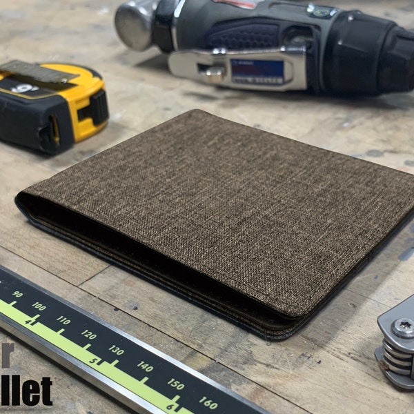 Canvas Wallet - Etsy