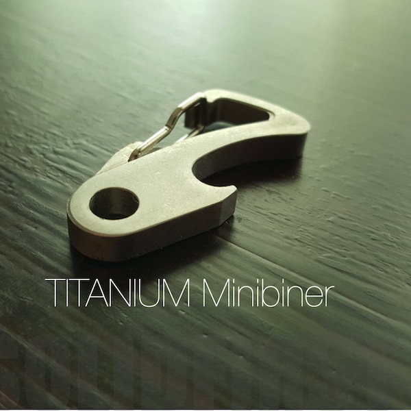 Titanium Carabiner - Etsy