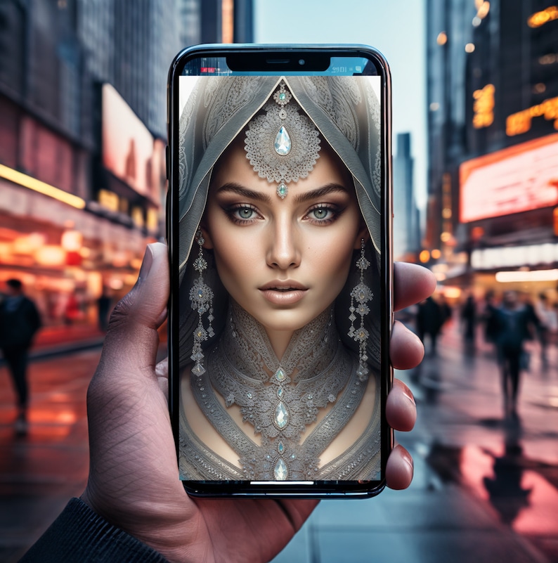 Phone Wallpaper Greek Goddess Aphrodite Athena Busty Women Dress 3D ...