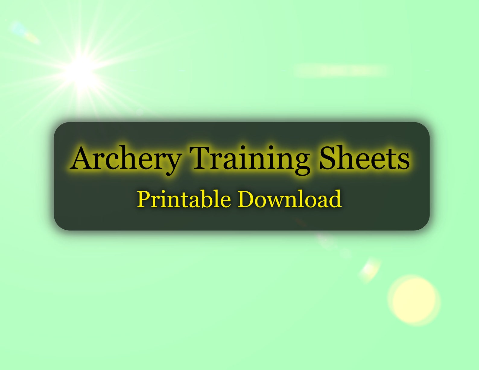 Printable Archery Target Practice Training Sheets Score Pin Tip Card 3D ...