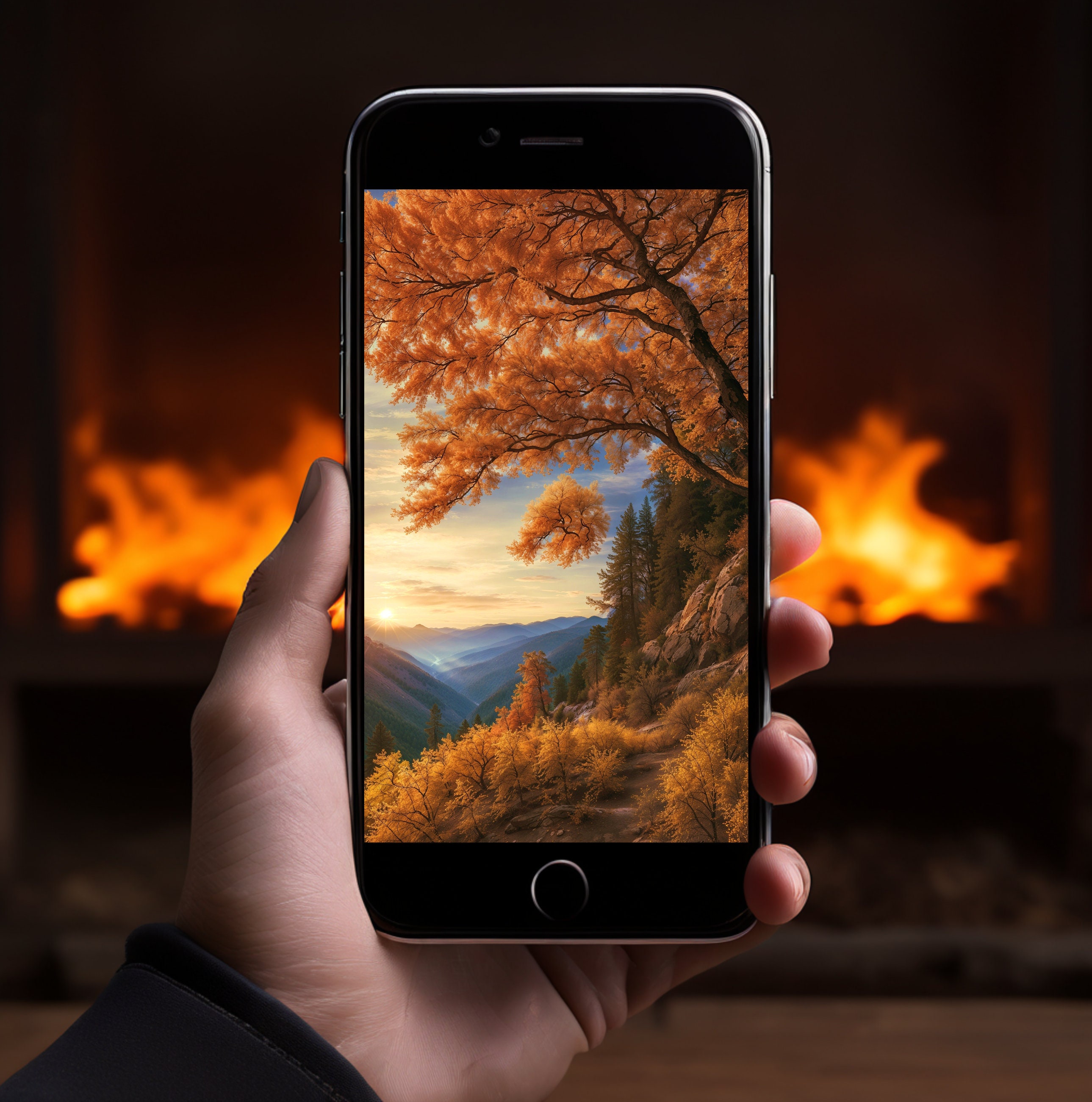 Forest Landscape Phone 4K Wallpaper Bundle, 3D Nature iPhone Wallpaper ...