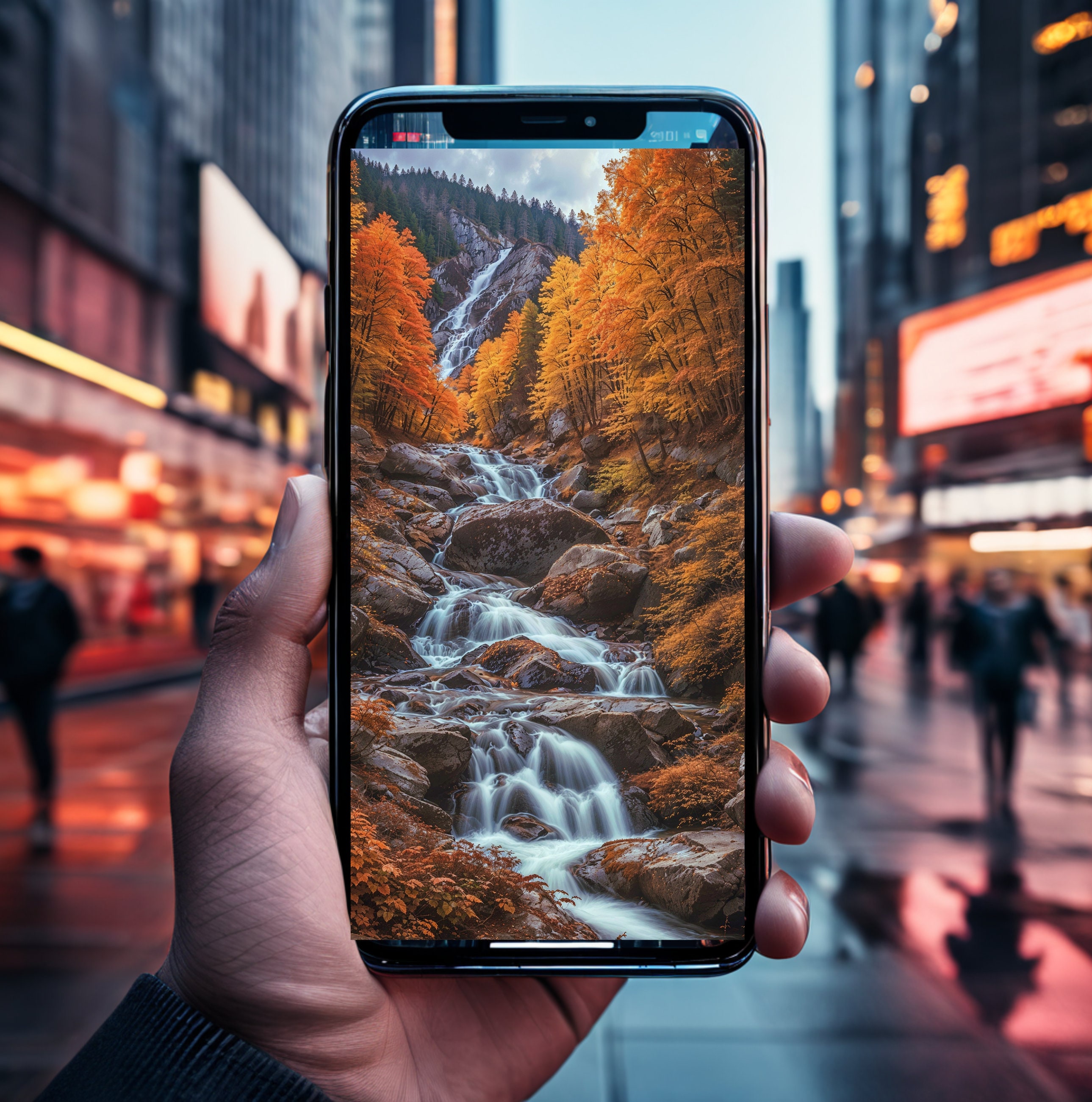 Forest Landscape Phone 4K Wallpaper Bundle, 3D Nature iPhone Wallpaper ...