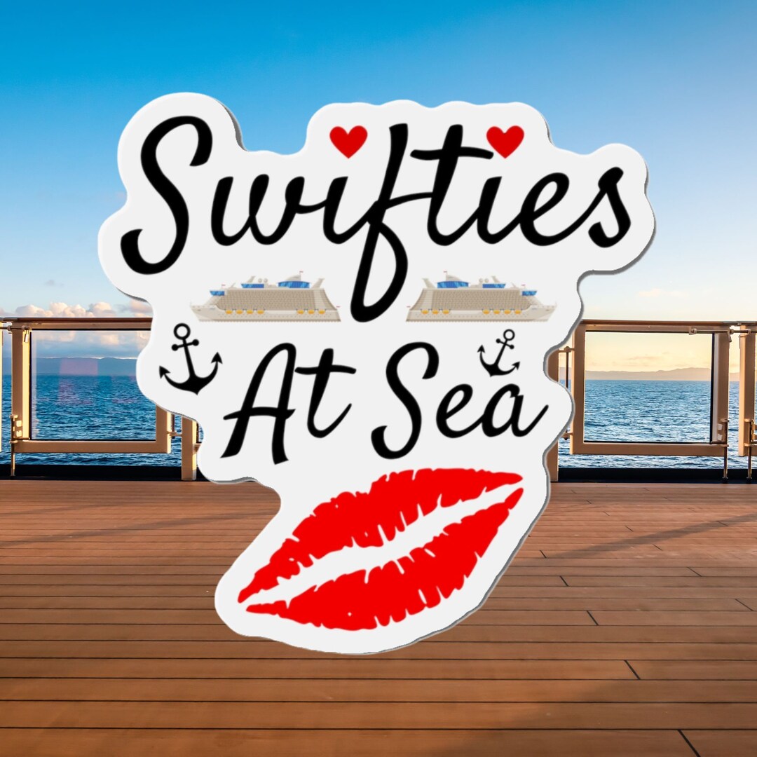 Swifties at Sea Cruise Door Magnet, in My Cruise Era, Cruise Magnets ...
