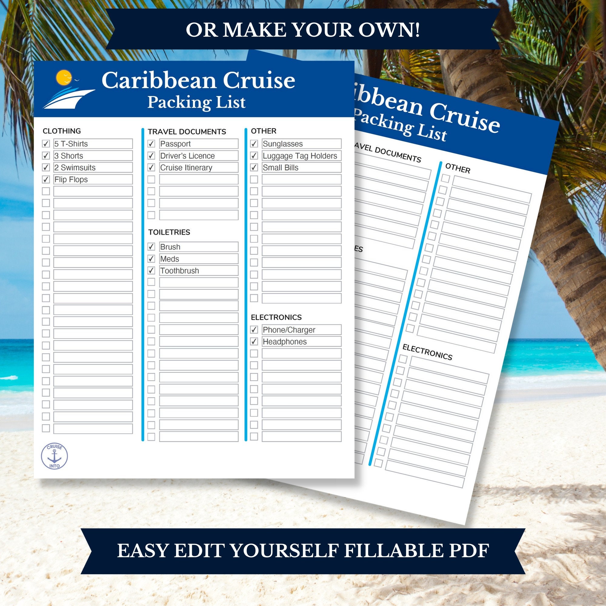Printable Cruise Packing List 2024 Ultimate Cruise Packing L