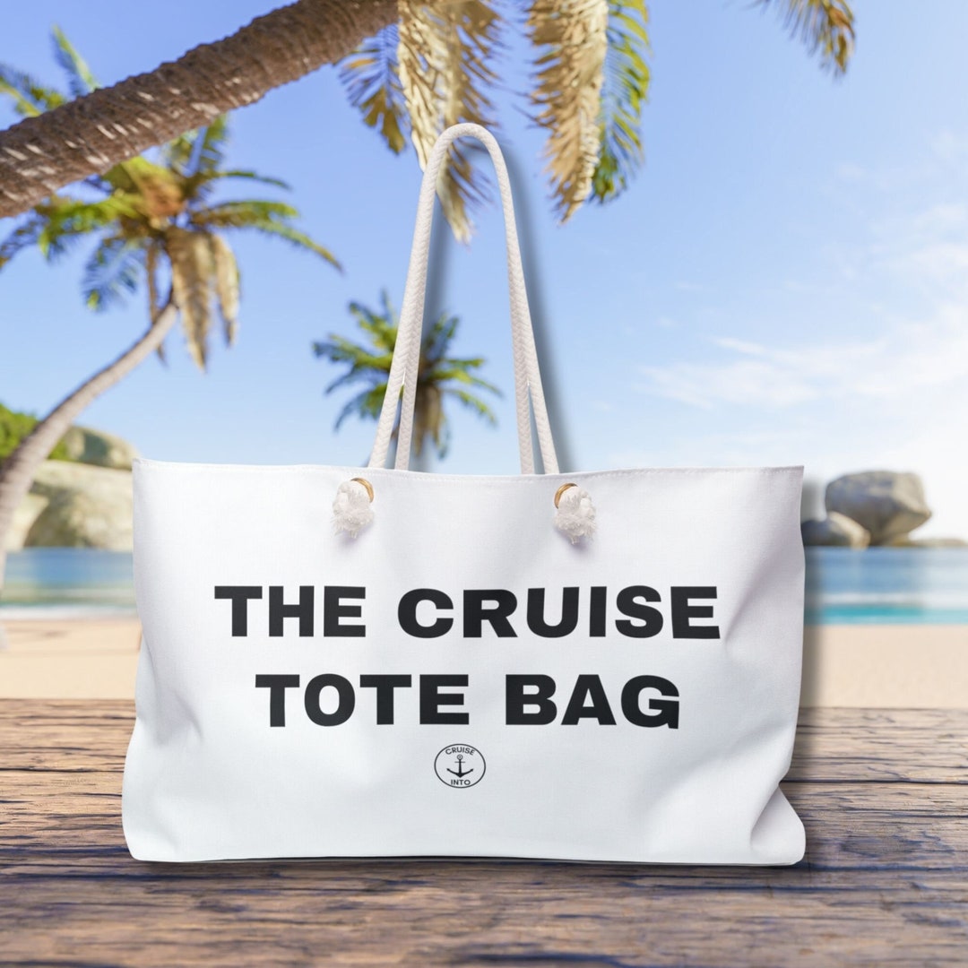The Cruise Tote Bag Tote Bags Beach Totes Cruise Travel - Etsy