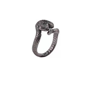 Serpent Ring Silver Snake Ring Men Snake Jewelry Punk Ring - Etsy