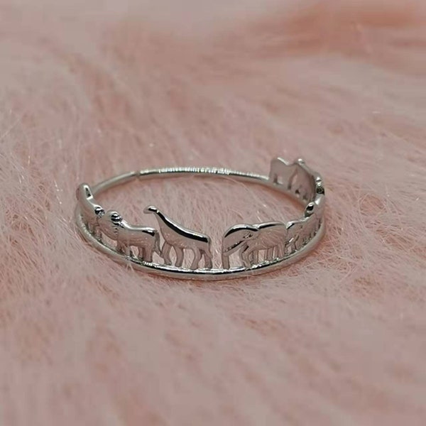 Modern Animal Ring - Etsy