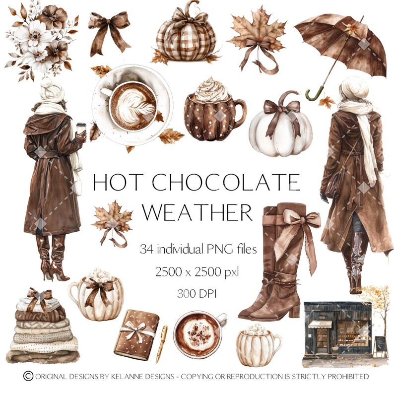 Hot Chocolate Weather PNG Clipart, Commercial Use Clipart, Personal Use ...