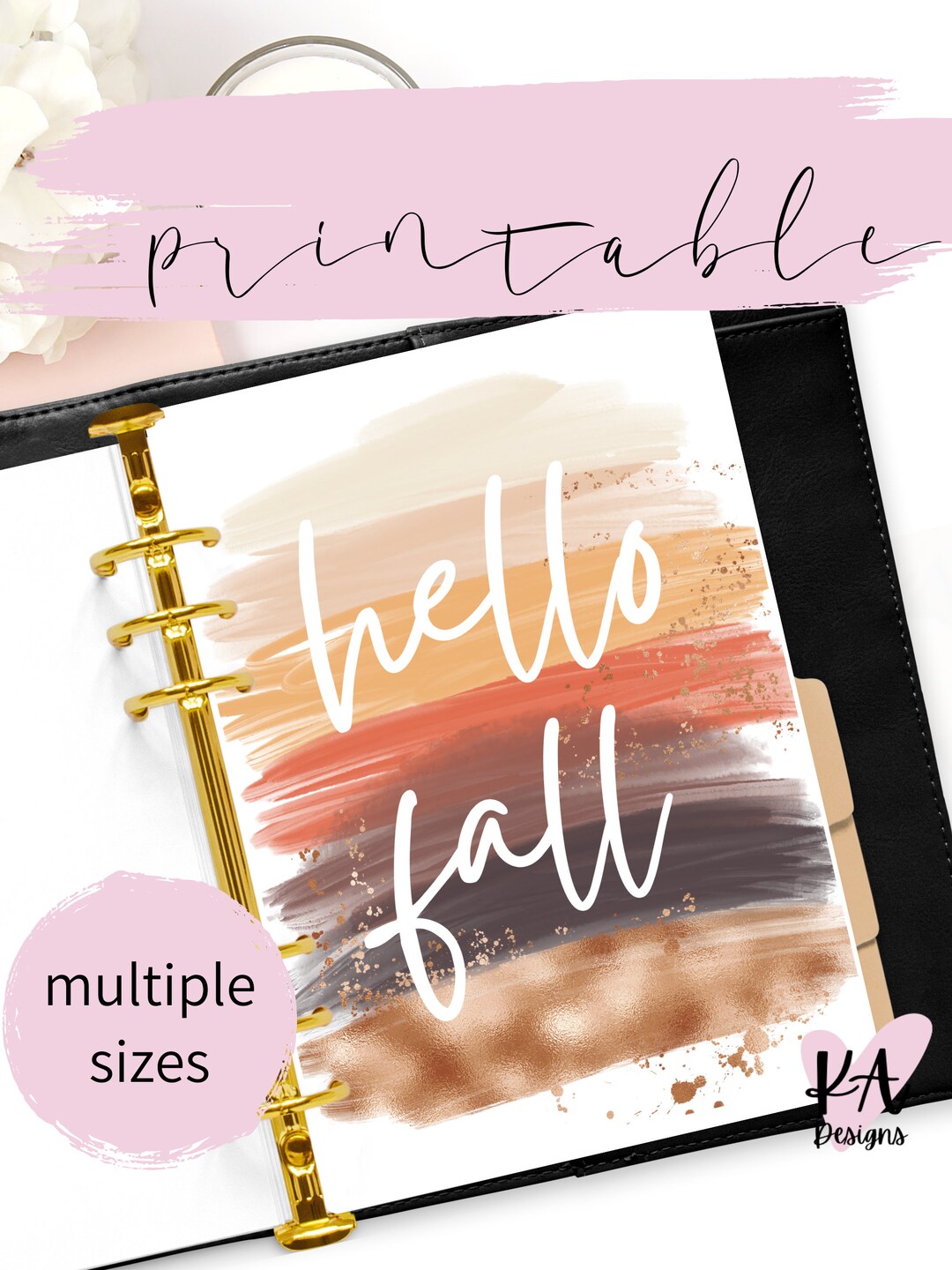 Hello Fall Dashboard Quote, Fall Printable Quote, Hello Fall Quote ...