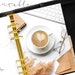 Printable Planner Dashboard, Coffee Planner Dashboard, Coffee Break ...