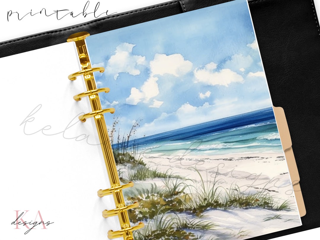 Summer Planner Dashboard Printable Planner Dashboard - Etsy