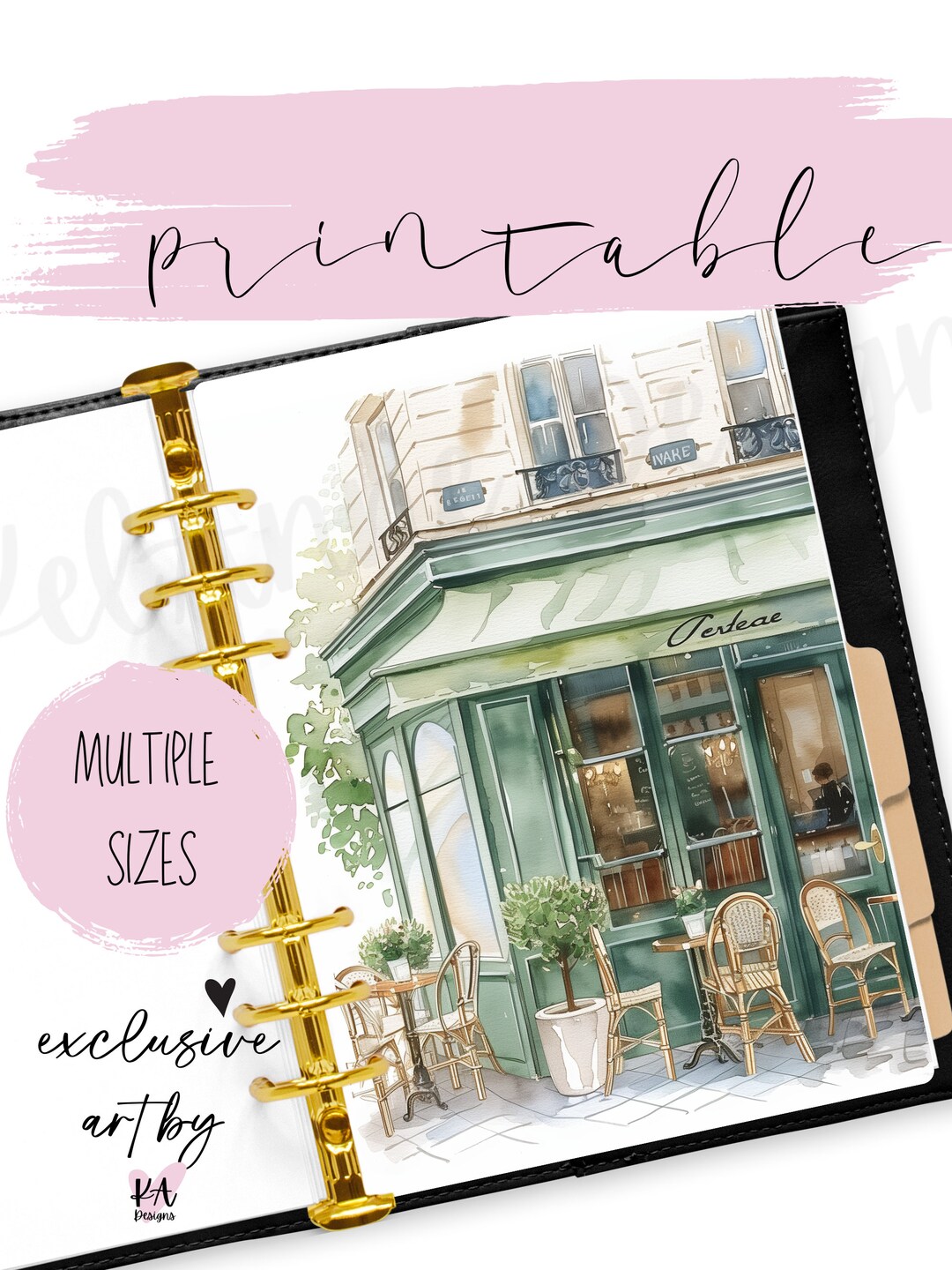 Summer Coffeeshop Dashboard Printable, Summer Planner Dashboard Coffee ...