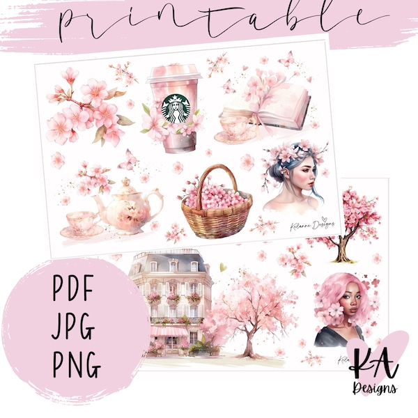 Pink Cherry Blossom - Etsy