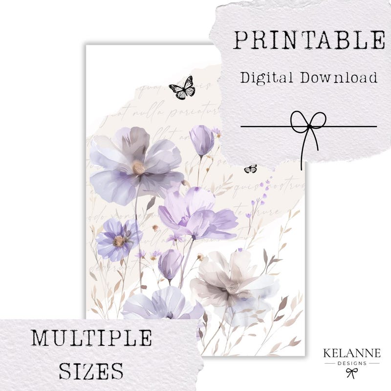 Purple Vellum - Etsy