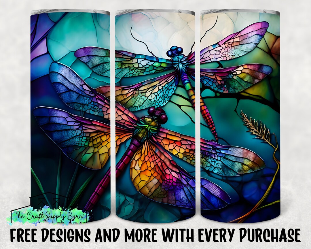 Alcohol Ink Dragonflies Design Dragonfly Wrap Alcohol Ink - Etsy