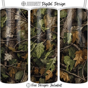 Camouflage Tumbler Design, Camouflage Sublimation Design, Camo Wrap ...