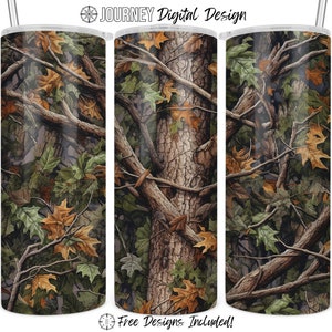 Camouflage Background Tumbler Design, Camouflage Sublimation Design ...