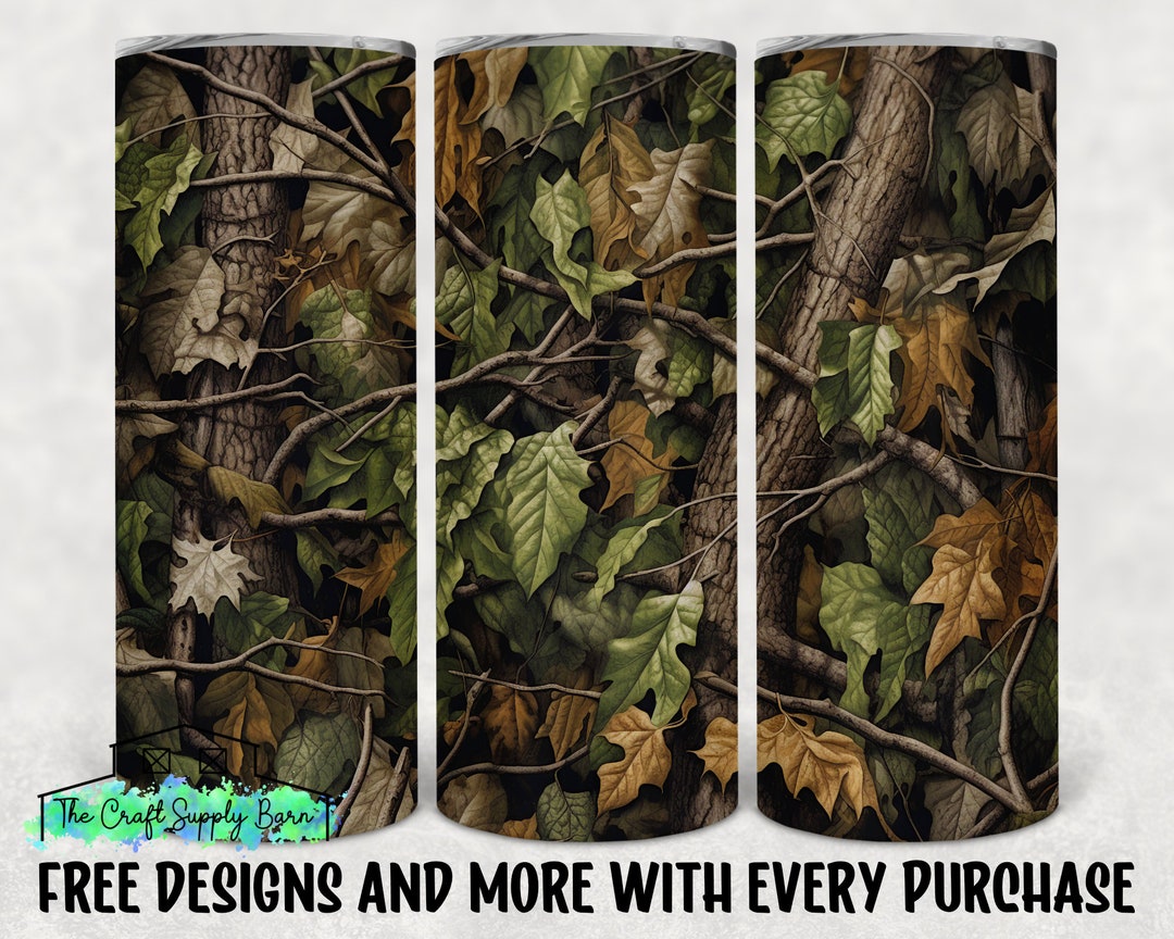 Camouflage Tumbler Design Camouflage Sublimation Design Camo - Etsy