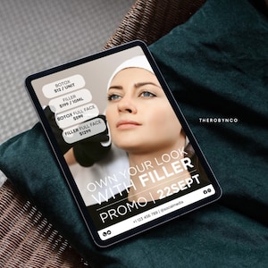 DIY Botox Dermal Filler Beauty Flyer Templates Design, Brand Awareness ...