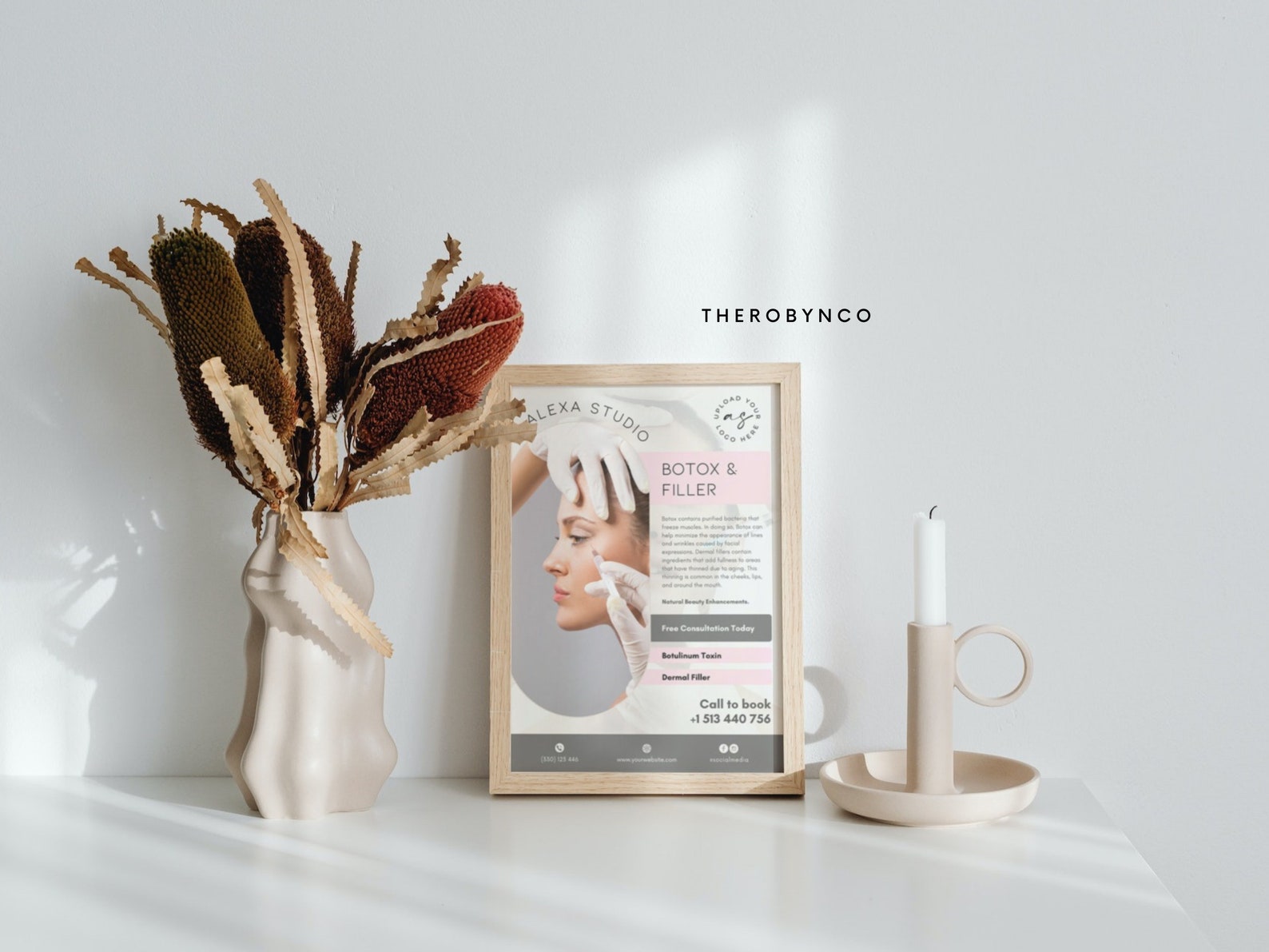 DIY Botox Dermal Filler Beauty Flyer Templates Design, Brand Awareness ...