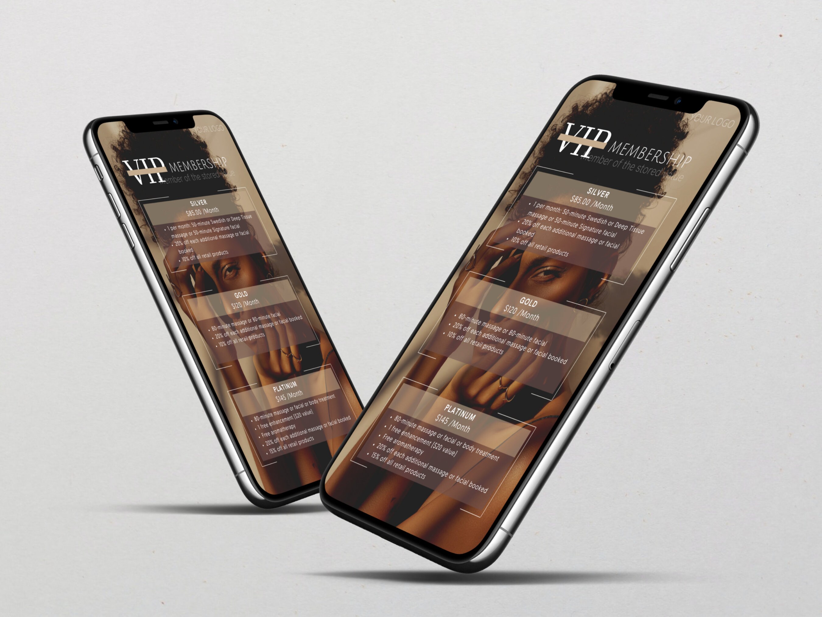 Beauty Salon VIP Membership Flyer Template Flyer Catalog - Etsy