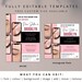 PMU Microblading Brows Flyer Promo Design Templates, Editable ...