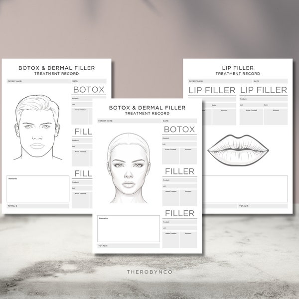 Botox and Filler Logo Design - Etsy