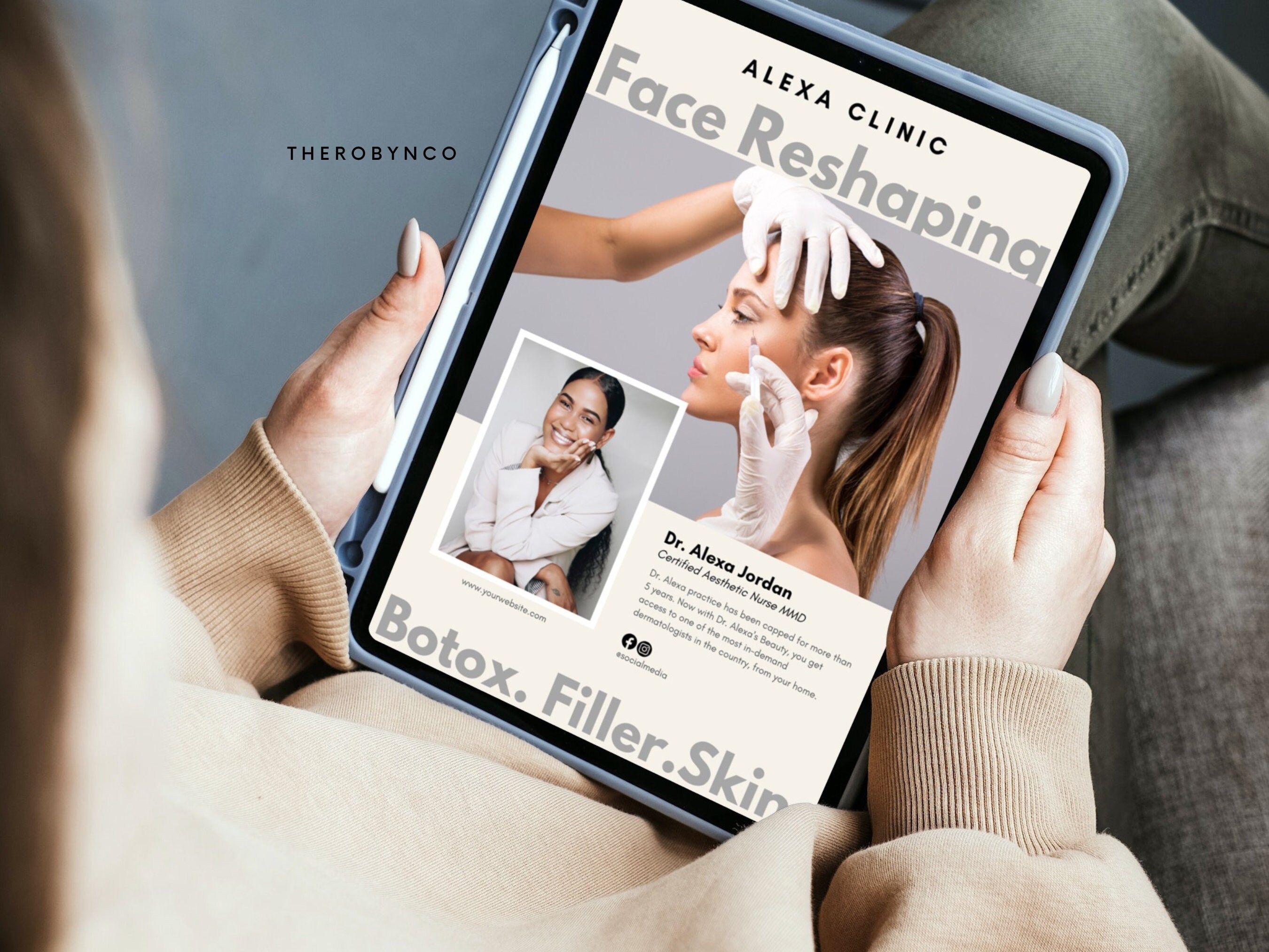 DIY Botox Dermal Filler Beauty Flyer Templates Design, Brand Awareness ...