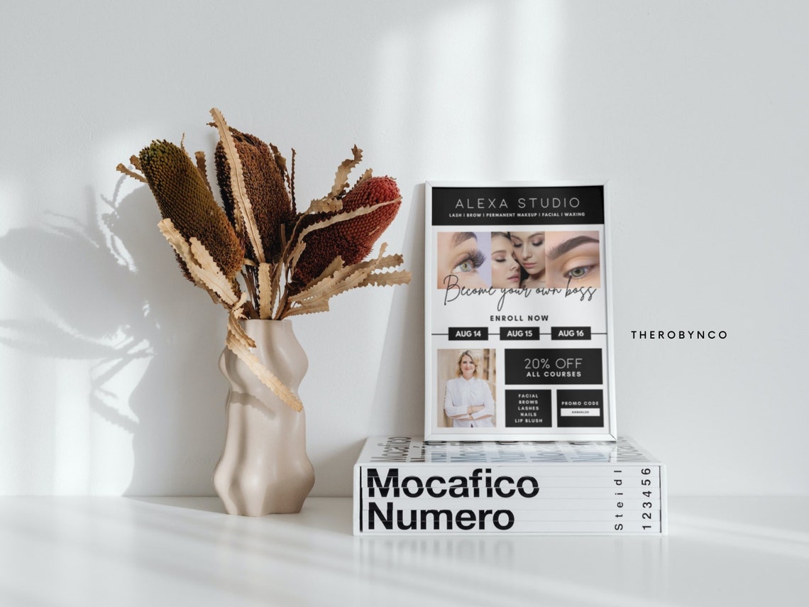 Masterclass Course Beauty Flyer Templates Editable Printable - Etsy