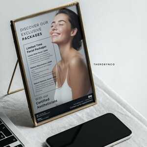 Beauty Facial Salon Flyer Templates Design, Modern, Membership Package ...