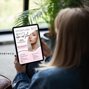 DIY Botox Dermal Filler Beauty Flyer Templates Design, Brand Awareness ...