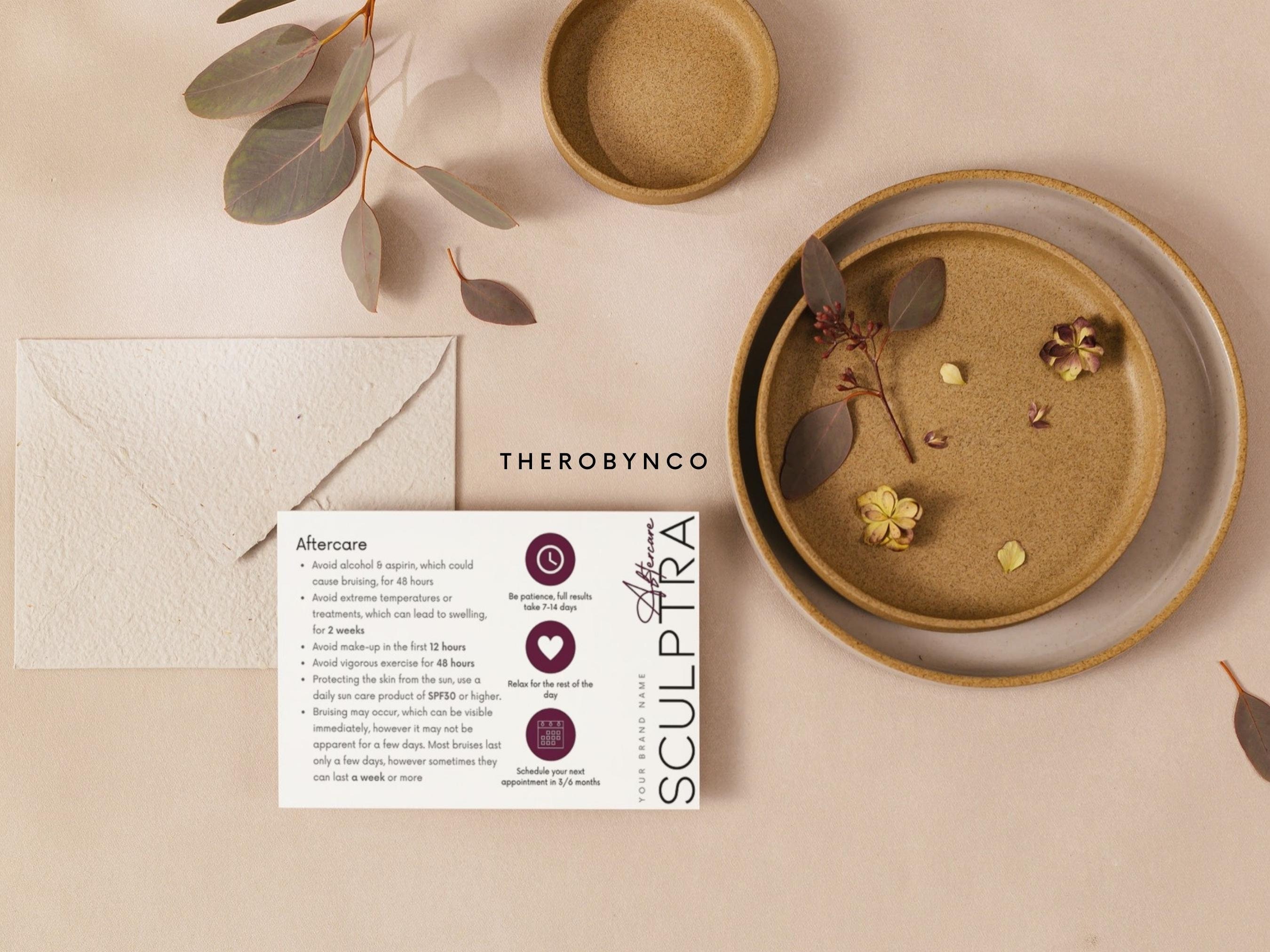 Sculp Aftercare Card Design Templates, Poly-l-lactic Acid, Collagen ...