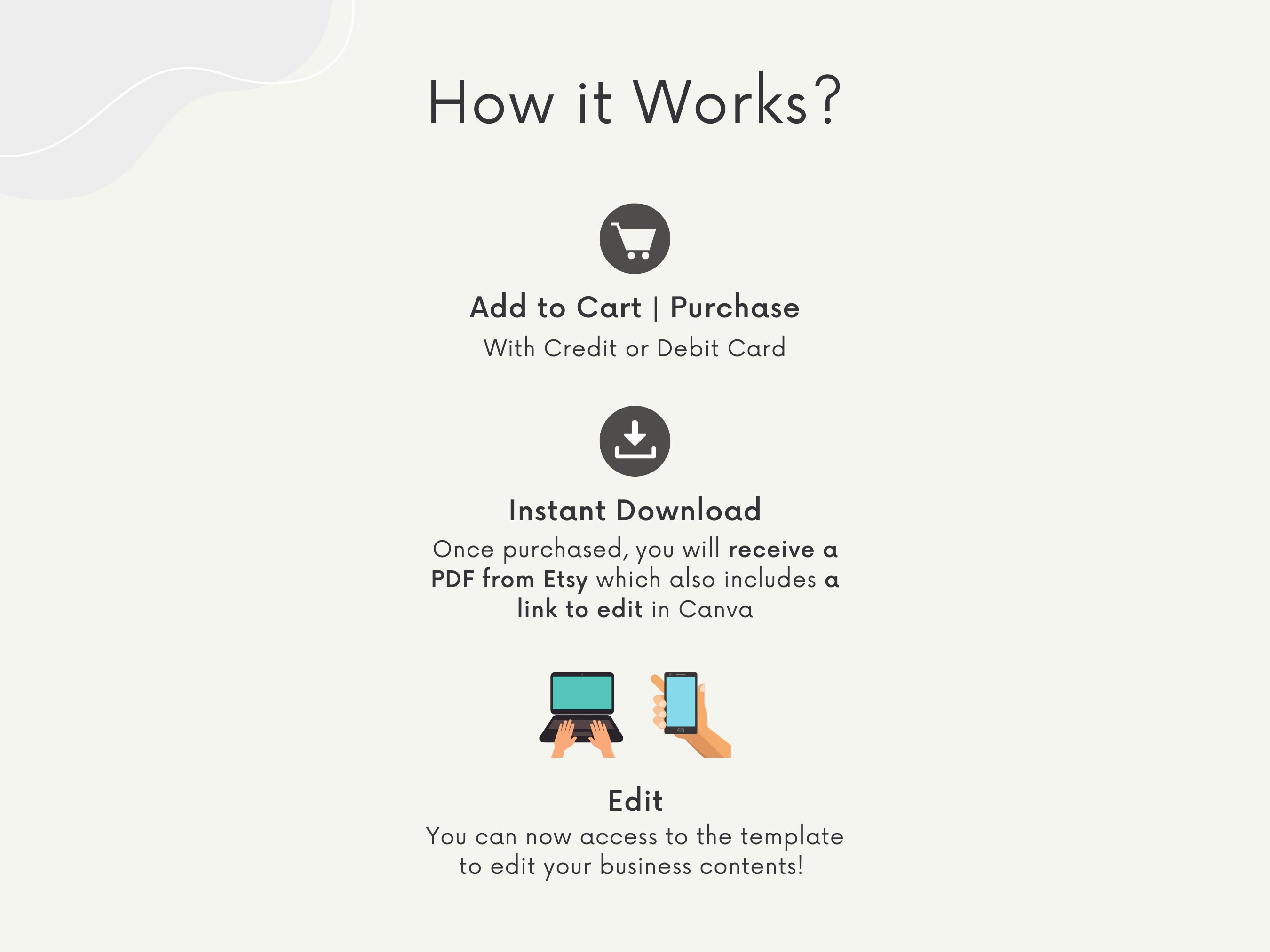 Coco Bakery Shop Price List Templates Editable Printable - Etsy