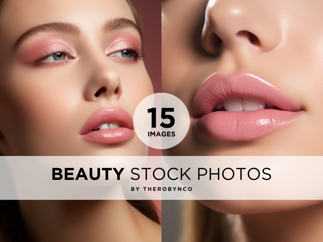 15 Stock Images - PMU Lip Blushing Model Stock Photos, Semi Permanent ...