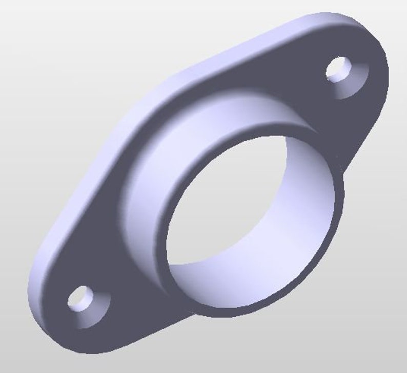 Dowel Flange Mount - Etsy