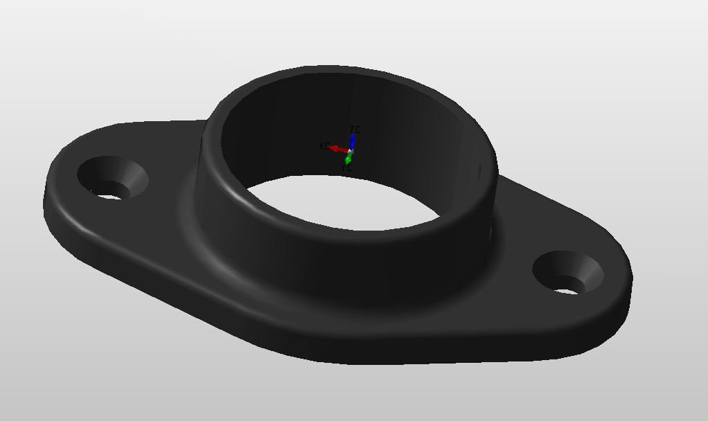Dowel Flange Mount - Etsy UK