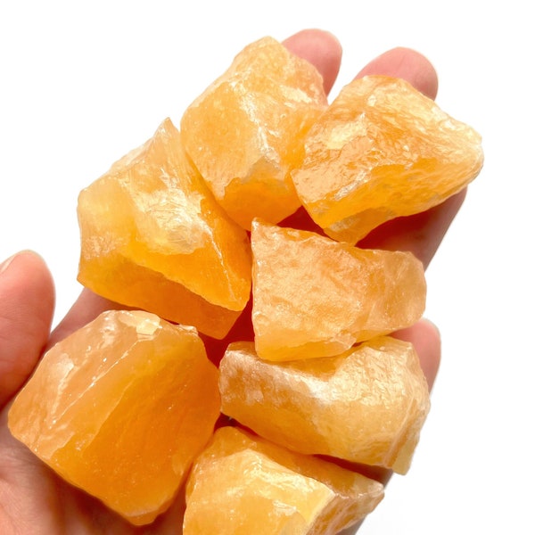 Raw Orange Calcite - Etsy