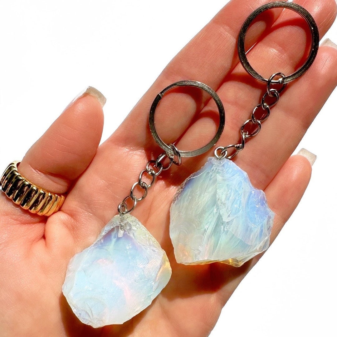 Opalite - CONFIDENCE - Opalite Keychain - Accessories - Crystal ...