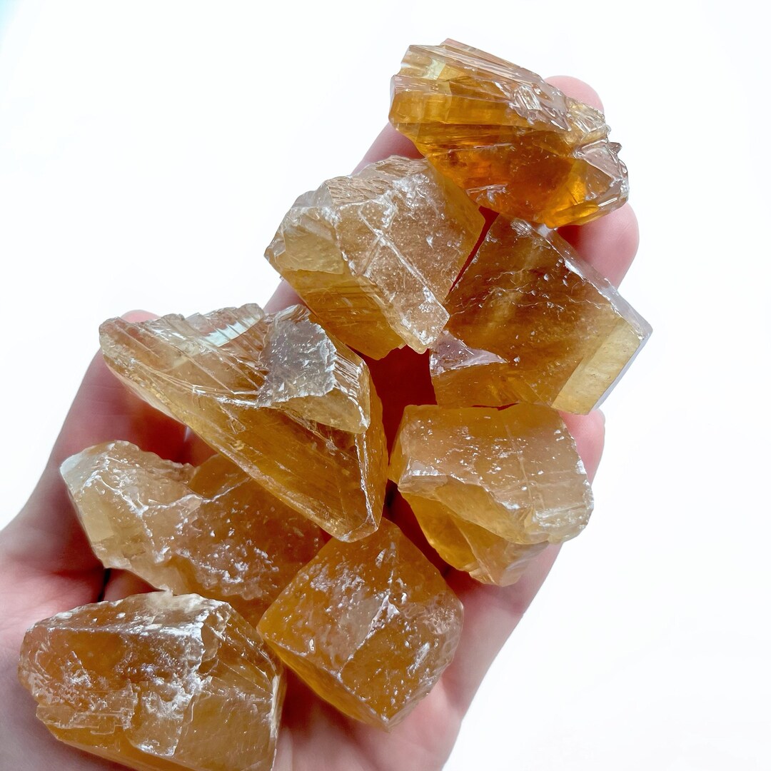 Honey Calcite - MOTIVATION - Raw Honey Calcite - Rough Honey Calcite ...