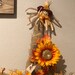 Scarecrow Hat Wreath Fall Autumn Thanksgiving - Etsy
