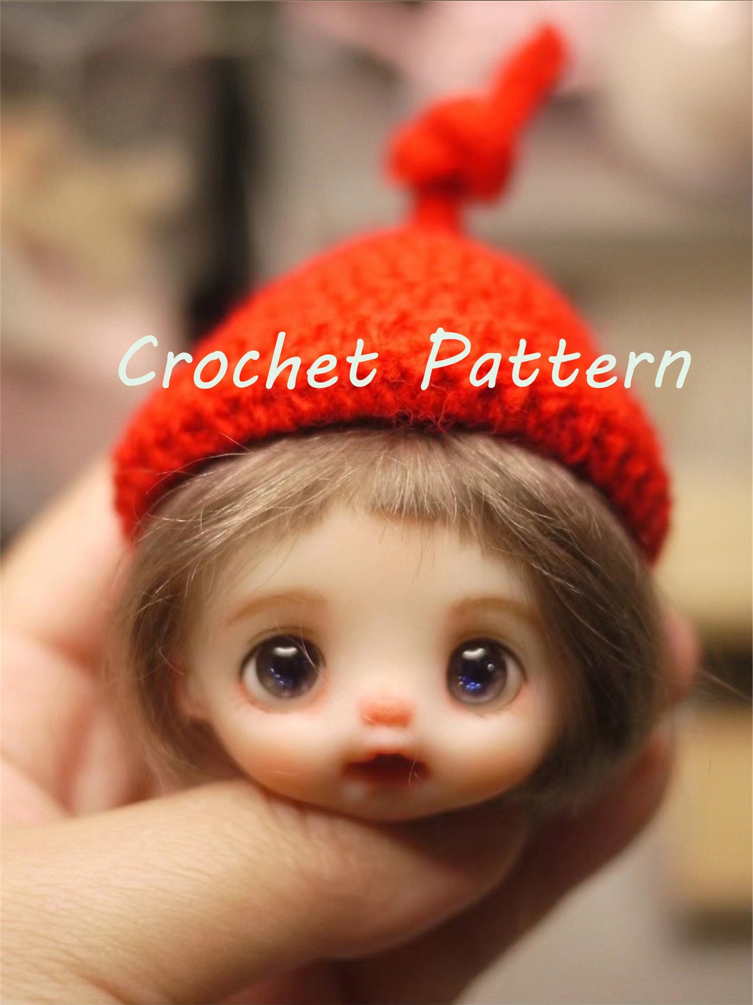 Crochet Pattern OB11 Crochet Hat Pattern Photo Tutorial - Etsy