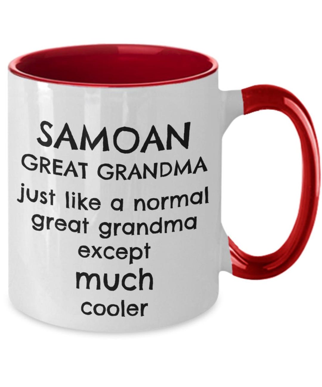 Samoan Gifts, Gift for Samoan Great Grandma Grandmother Mom Mother ...