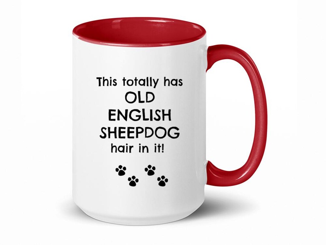 Old English Sheepdog, Old English Sheepdog Gift, Old English Sheepdog ...